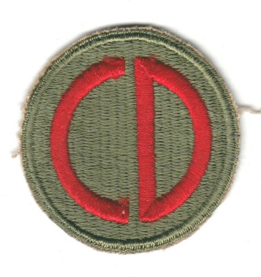 Army Patch: 85th Infantry Division - early WWII era, wide cut edge, 2 1 ...