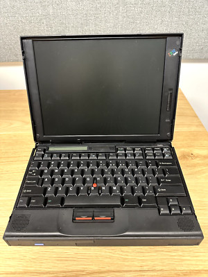 Rare Thinkpad 760EL, Pentium(r), 40MB RAM, 2GB HDD, Windows 98 | eBay