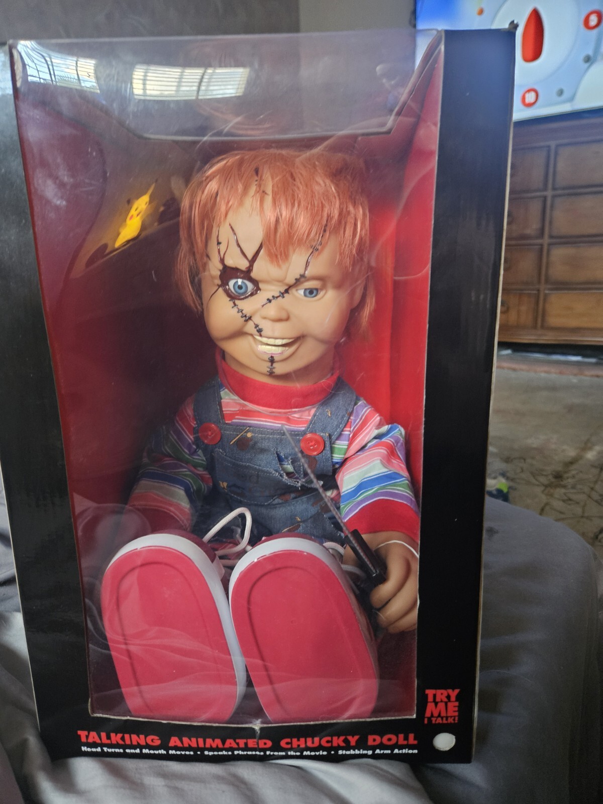Bride of Chucky Talking Animated Chucky Doll Child's Play 24"New In Box ...
