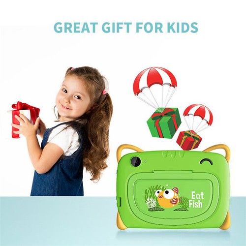 64GB 7" Android 10 Tablet PC For Kids Octa-Core Dual Cameras WiFi ...
