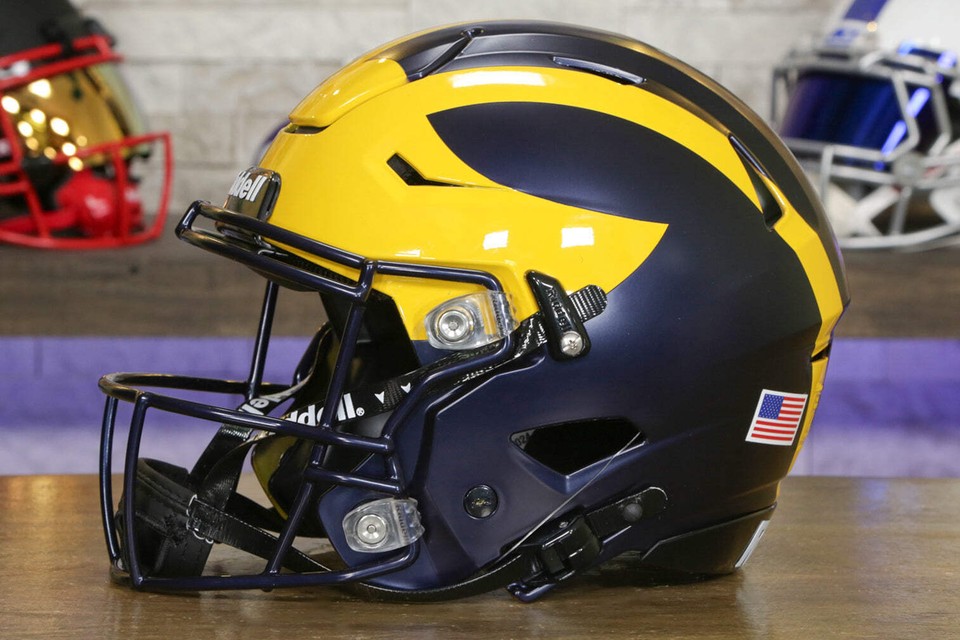 Michigan Wolverines Riddell SpeedFlex Helmet - National Champions 2023 ...