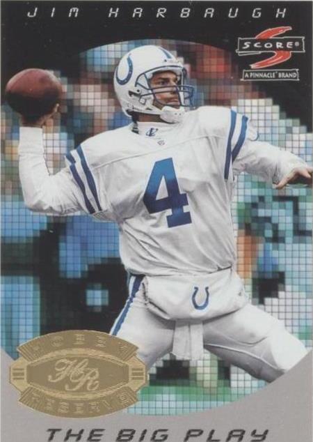1997 Score - The Big Play Jim Harbaugh #314 Hobby Reserve for sale ...