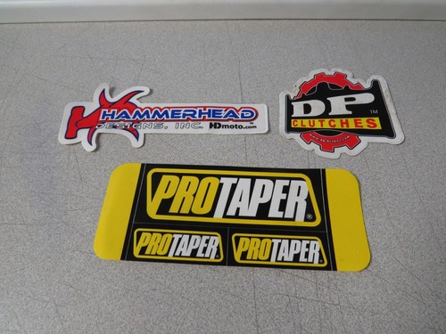 Vintage Hammerhead Pro Taper & DP Clutches Vinyl Decal Sticker Lot of 3 ...