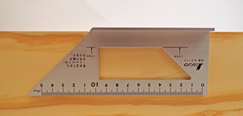 Shinwa Japanese Aluminum Saddle Layout Square w/ 45 degree and 90 ...