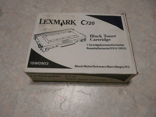 cartouche toner lexmark black C720 15W0903 | eBay
