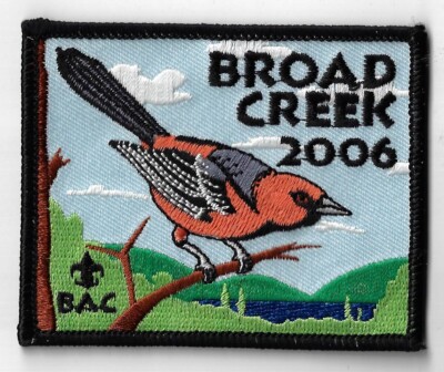 2006 Broad Creek - BAC BSA Patch BK Bdr. [QR970] | eBay