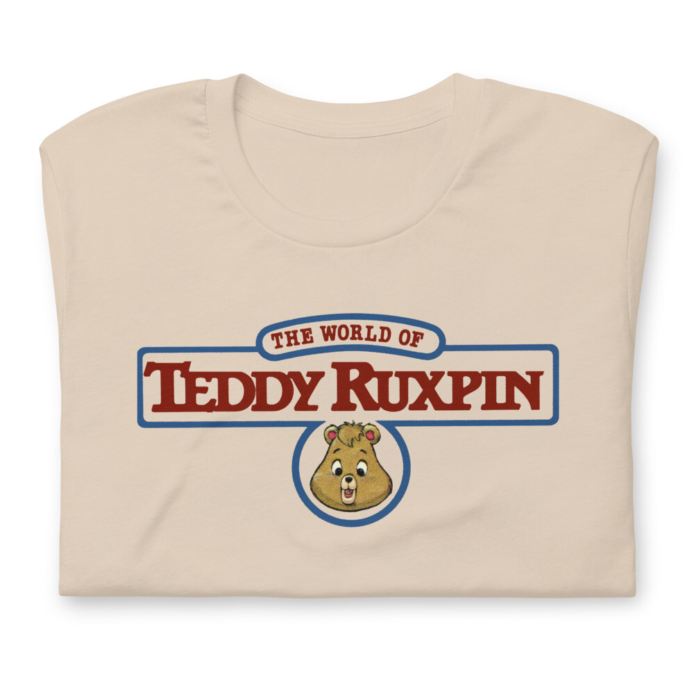 THE WORLD OF TEDDY RUXPIN 80s Bear Graphic Tee Shirt Unisex t-shirt | eBay