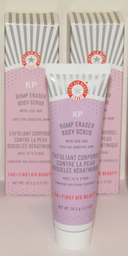 2 First Aid Beauty Body Scrub KP Bump Eraser 1 Oz Each Travel Size FAB ...