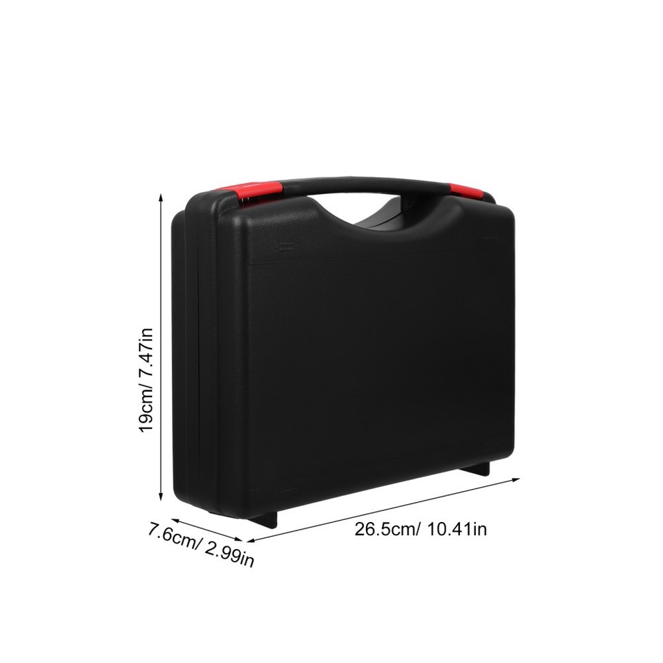 Portable Plastic Tool Box for Tools Impact-Resistant Toolbox for | eBay ...