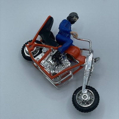 TTP Stunt Cycle Turbo 1973 Kenner GMFGI Turbo-O-Duster AS IS Orange ...