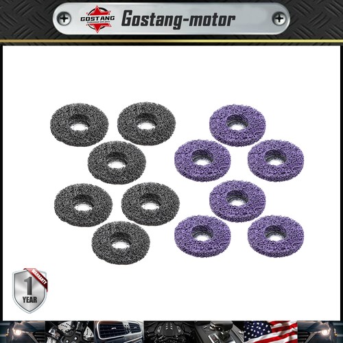 12 Pack: 4-1/2" x 7/8" Diamond Grinding Wheel Discs Set (6 Black, 6 ...