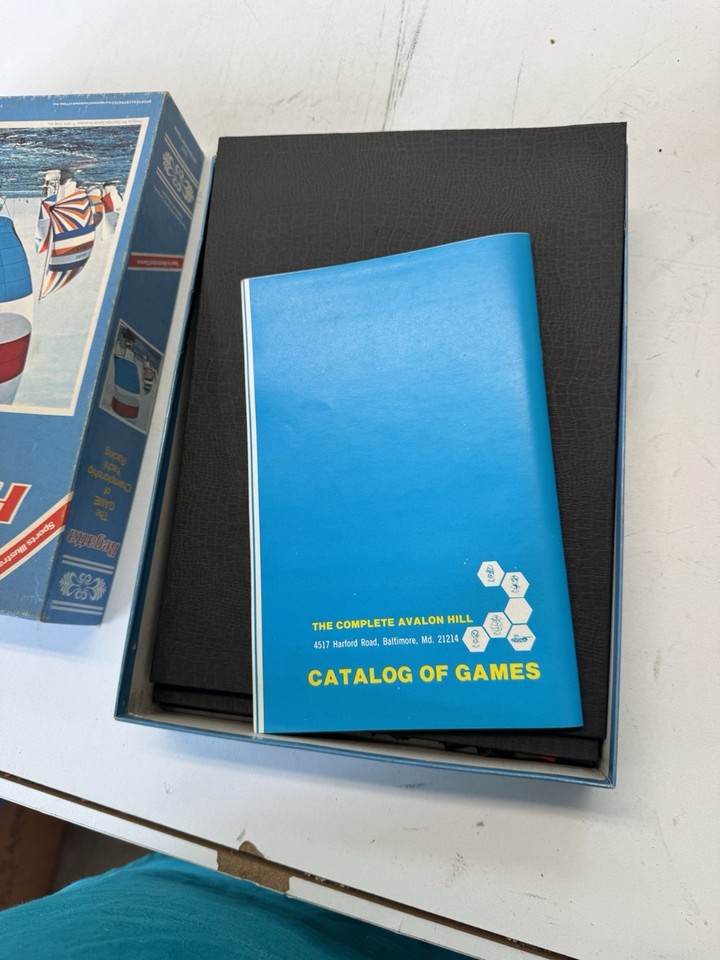 VTG Regatta Game of Championship Yacht Racing 1979 Avalon Hill COMPLETE ...