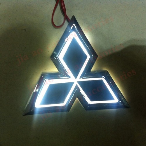 1pc 5D Led Rear Emblem Light Car Badge Bulb for Mitsubishi Galant ...