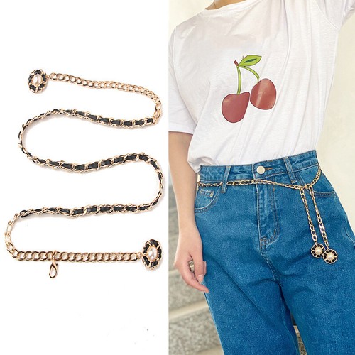 waist chain personalized minimalist design Women's high-end metal and ...