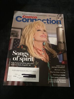 Costco Connection Magazine - Dolly Parton Cover - November 2020 | eBay