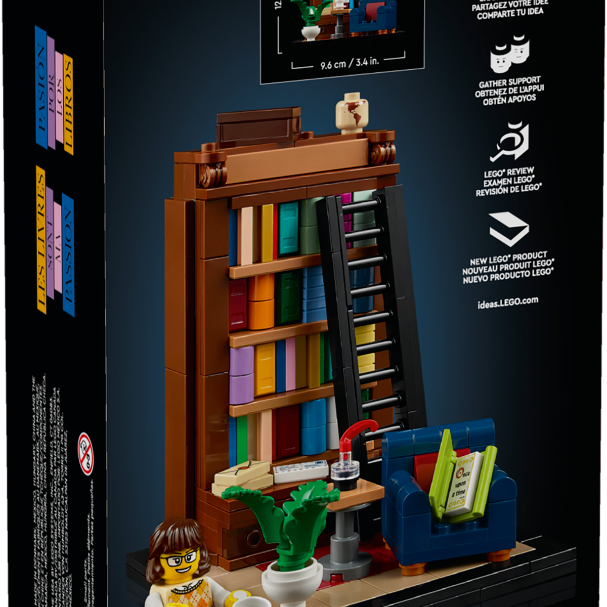 LEGO 40698 Ideas Books Are My Passion SHIPS IN STURDY BOX From Japan ...
