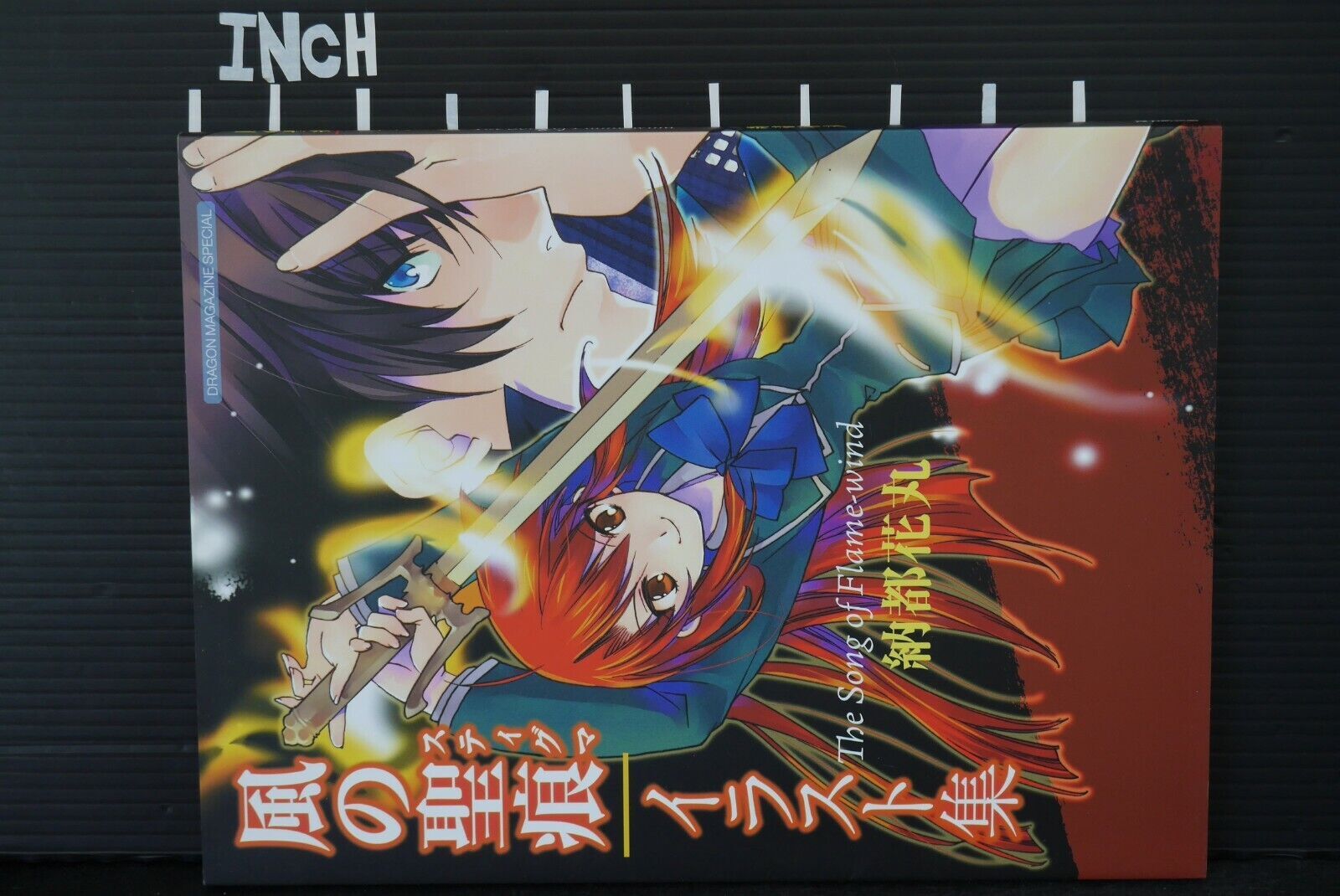 JAPAN Kaze no Stigma Illustrations The song of Flame-wind Nanto ...