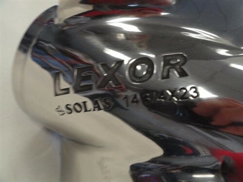 SOLAS LEXOR JOHNSON EVINRUDE PROPELLER 14-3/4" X 23" P 2572-148-23 BOAT ...