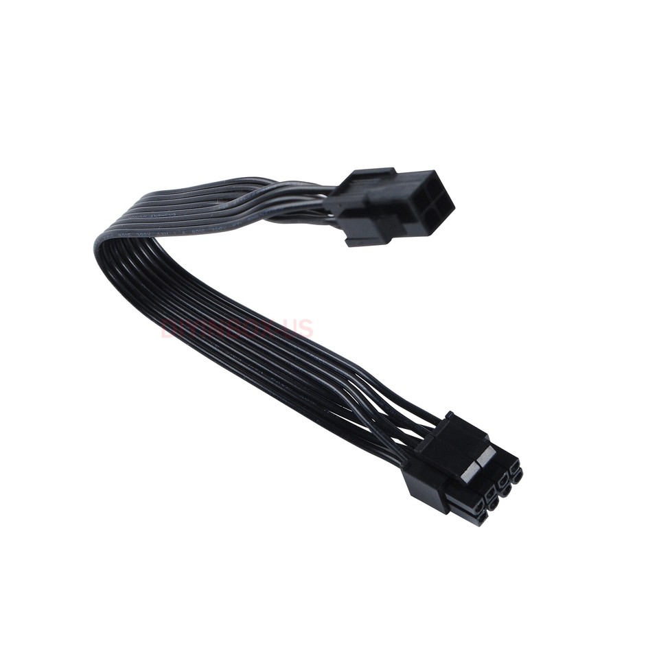CPU 4 Pin Female to CPU 8 Pin Male PCI Express CPU Power Adapter Cable ...