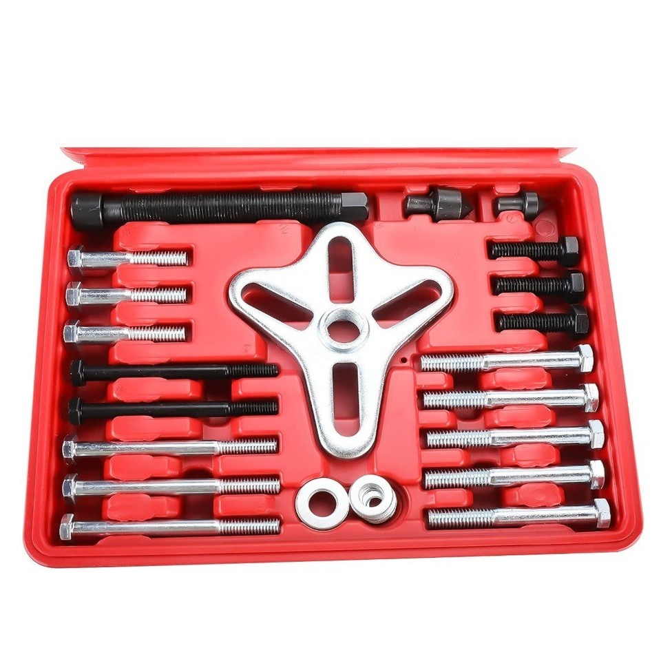 46pcs Harmonic Balancer Gear Puller Tool Kits Steering Wheel Crank ...