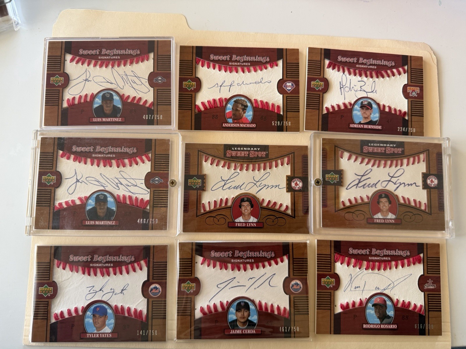 16 UD Sweet Spot Signatures, Classic Signatures, And Sweet Beginnings ...