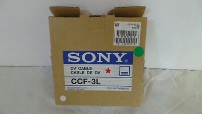 Sony DV cable CCF-3L | eBay