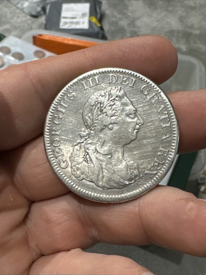 King George III (3rd) Bank of England Dollar $1 1804 British Georgian ...