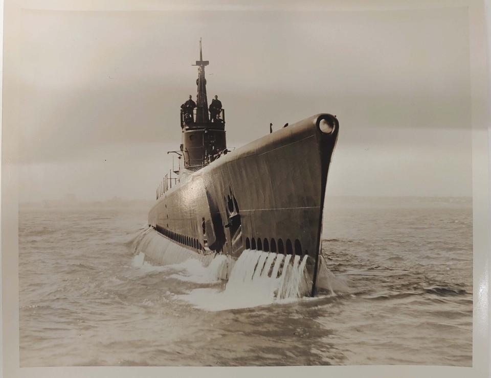 Lot of 9 Photos of WWII Gato Class Submarine at New London CT and on ...