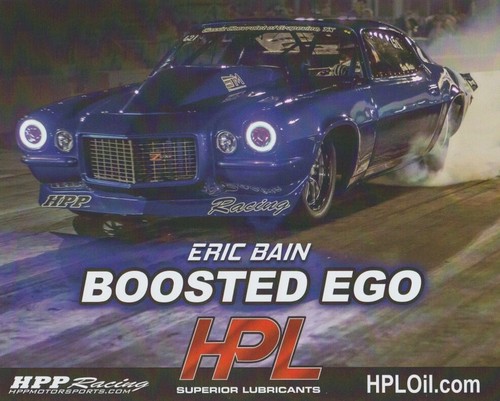2021 Eric Bain "Boosted Ego" HPL Chevy Camaro PRI Street Outlaws B/B ...