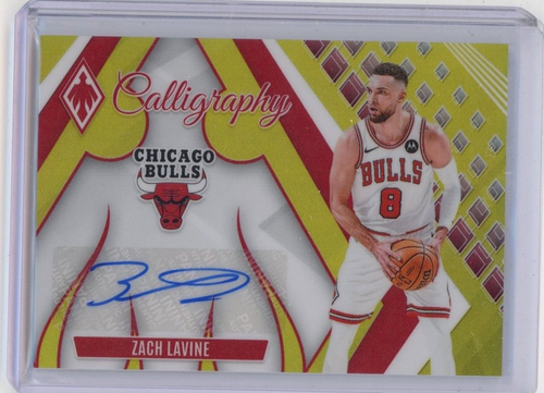 Zach Lavine 2023-24 Phoenix Calligraphy Prizm Auto /35 | eBay