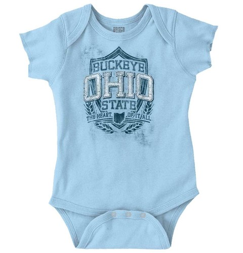 Ohio State Motto Souvenir Tourist Travel OH Girls Youth Newborn Infant ...
