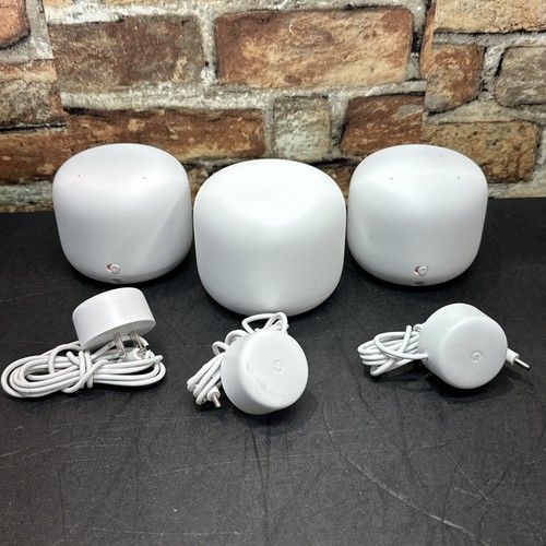 Google Nest Wifi Model: H2D Router and 2 Points - White | eBay