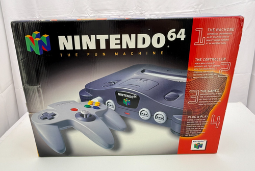 Nintendo N64 System Bundle Complete in Original Box! Excellent ...