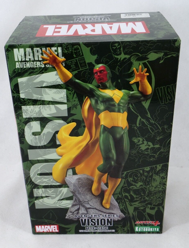 Marvel Comics Avengers Series Vision Artfx Statue KOTOBUKIYA | eBay