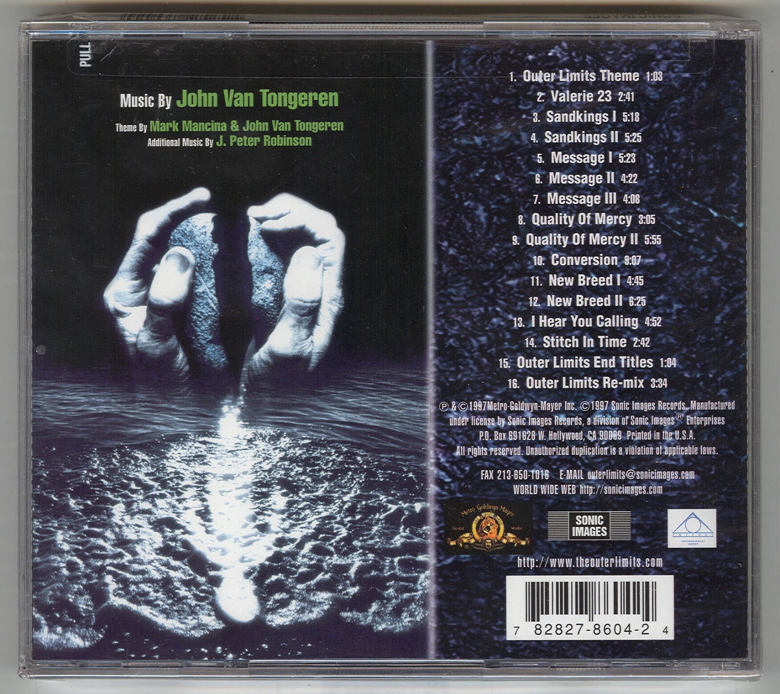 The Outer Limits [TV Soundtrack] by John Van Tongeren (CD, Feb-1998 ...