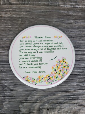 Mini Susan Polis Schutz 'Thanks, Mom' Poem Blue Mountain Arts BLUE ...