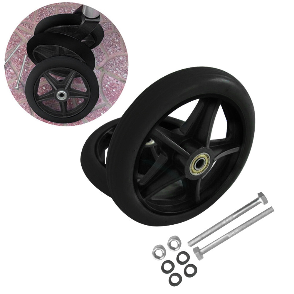 With Bearings 6inch 7inch 8inch Universal Wheelchair Front Wheel Set | eBay