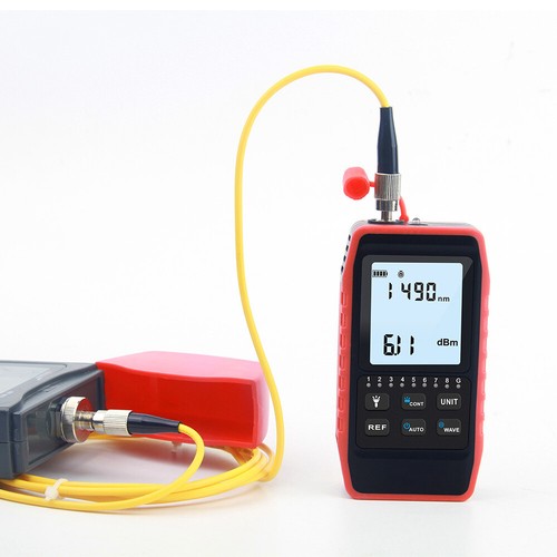 NF-908 MINI Optical Power Meter RJ45 Network Tester Portable Automatic ...