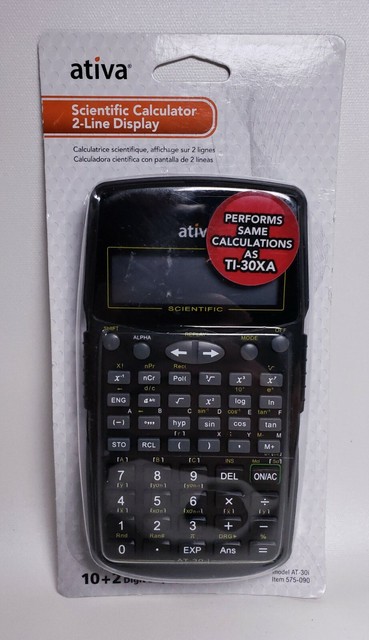 Ativa At-30i Scientific Calculator for sale online | eBay
