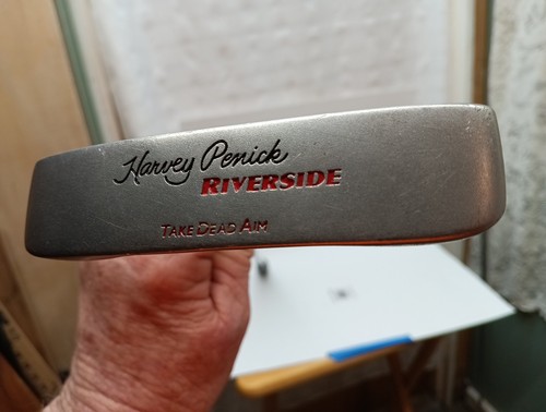 Harvey Penick 'Take Dead Aim' Riverside Model Putter LH | eBay