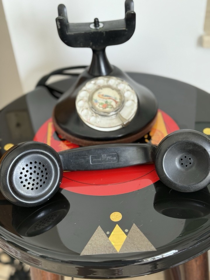 Antique Art, Deco, Rotary Dial Western Electric Monophone Telephone | eBay