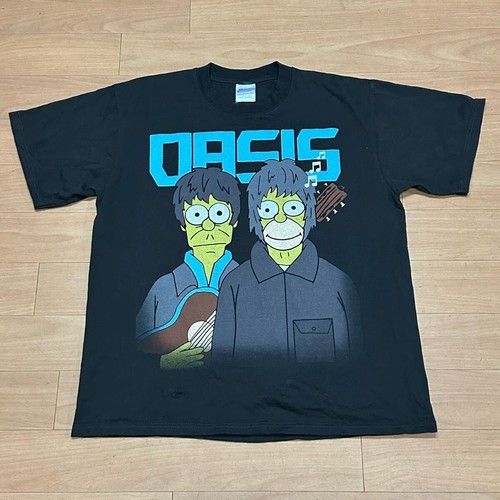 OASIS Oasis THE SIMPSONS The Simpsons Printed T-shirt Printed T USED ...