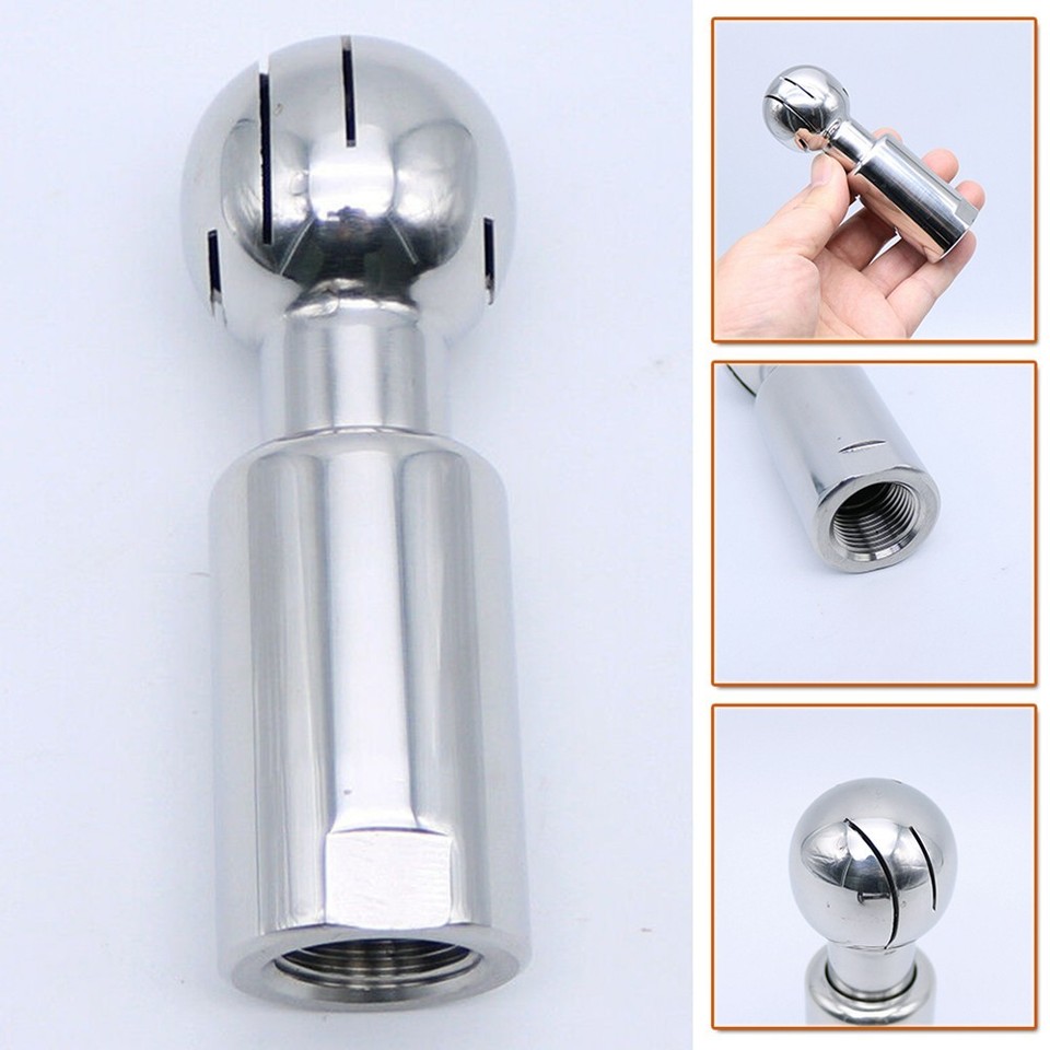 Mechanical Sanitary Spray Ball Cleaning Head Sanitary Silver Spray Ball ...