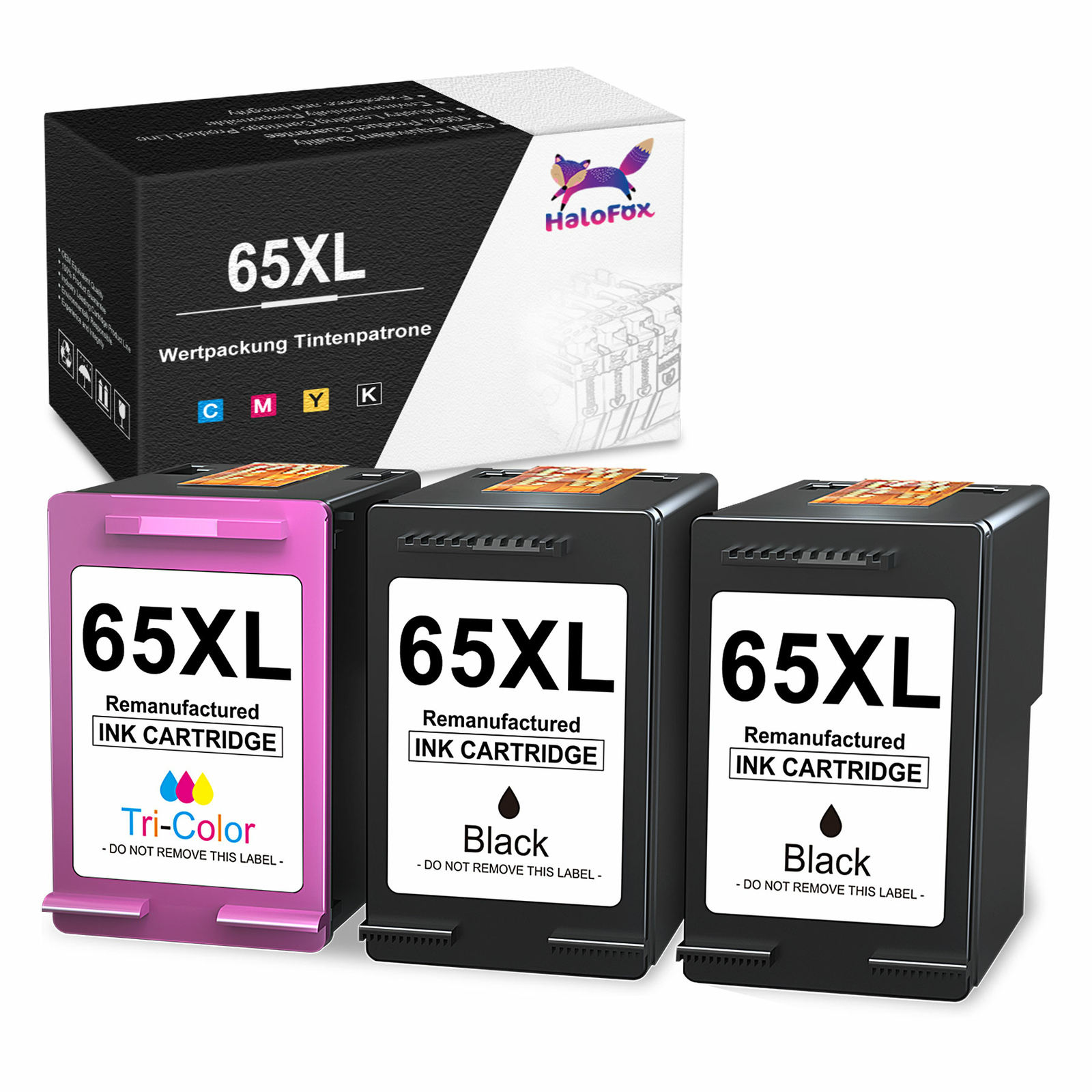 Multi-Pack 65 XL Ink Cartridge for HP ENVY 5000 5010 5020 5030 5032 ...