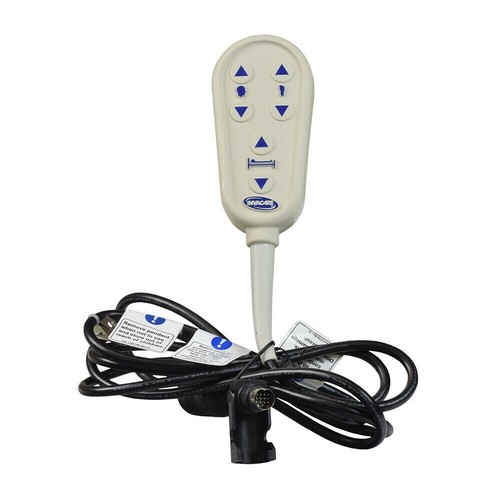 Invacare VA-G54 Homecare Bed 6-Button Hand Control Pendant (1182430 ...