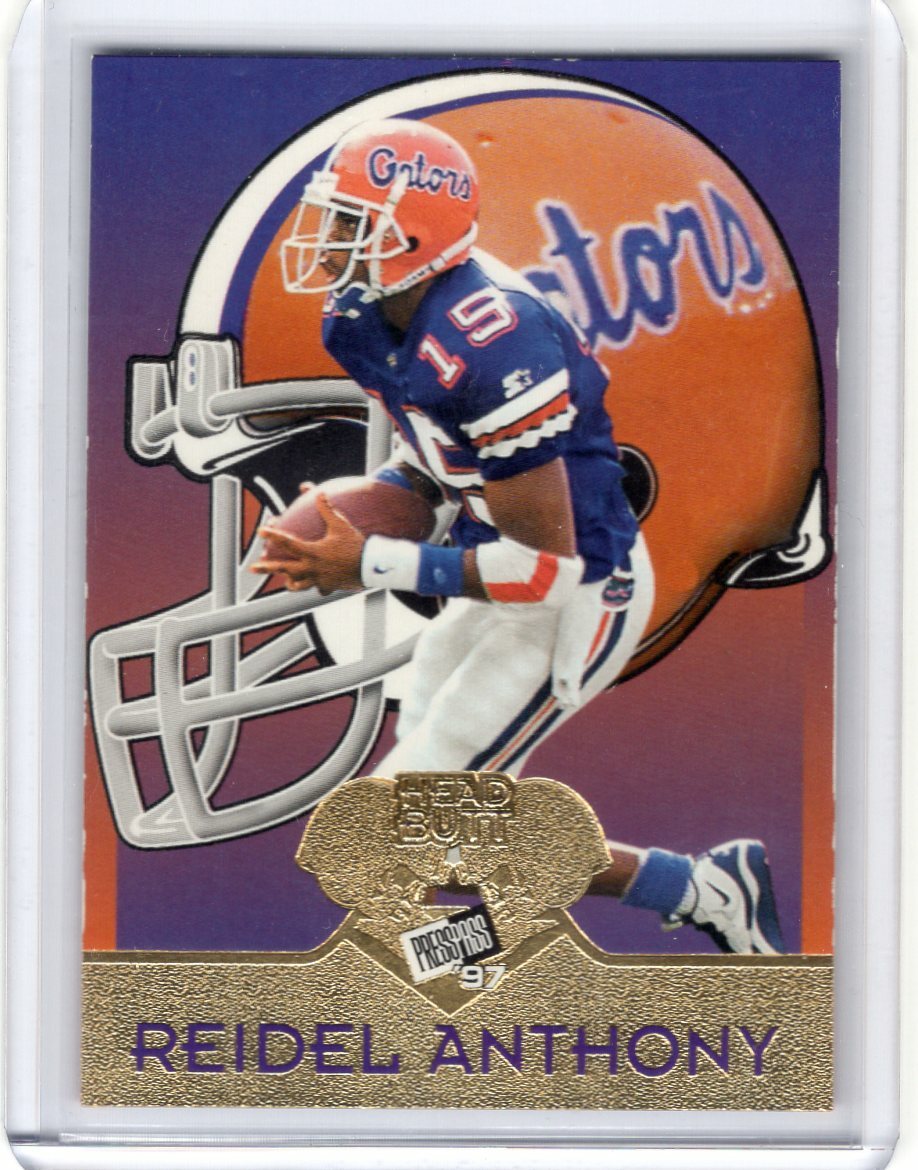 REIDEL ANTHONY 1997 Press Pass HEAD BUTT ROOKIE CARD #4 - BUCCANEERS | eBay