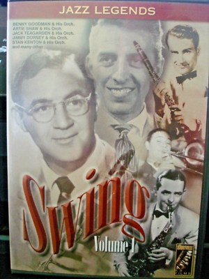 Jazz Legends - Swing: Volume 1 (DVD, 2003) Benny Goodman, Artie Shaw ...