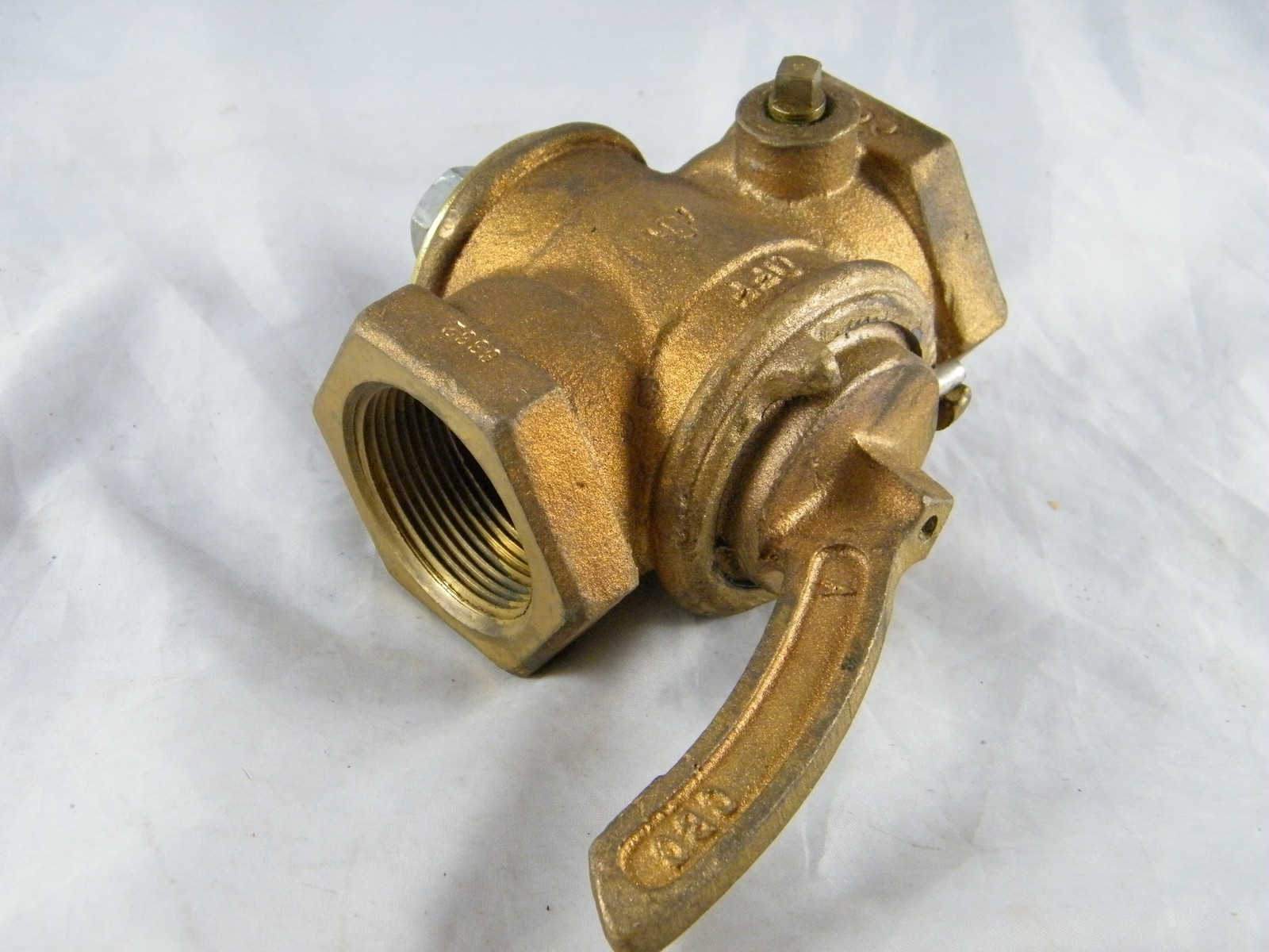 NEW CONBRACO ~ 1 1/2" BRONZE MANUAL GAS CONTROL VALVE ~ PART # 50-603 ...