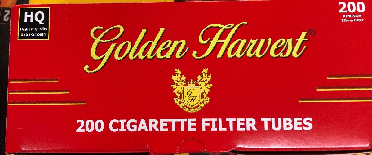 Golden Harvest Full Flavor King Size Cigarette Filter Tubes 200 ct 1 ...