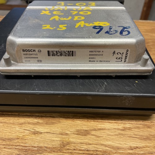 03 VOLVO Xc70 Engine ECM Control Module 08675760 A | eBay